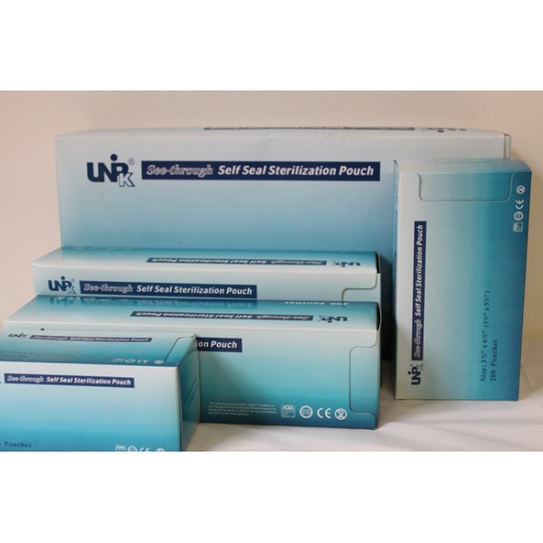 Autoclave Pouches (Blue Film) 3 1/2" x 10" 200/Box | Chandler Medical ...